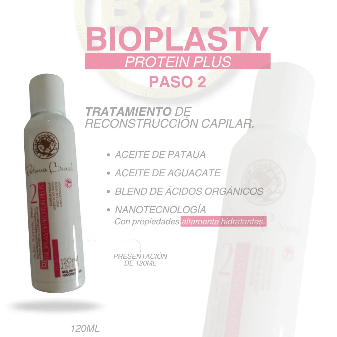 Bioplasty protein Plus 120ml – PatauaBrazilColombiaOficial